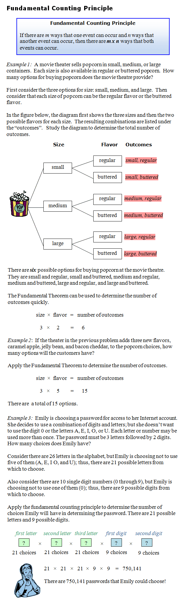 Counting and Probability