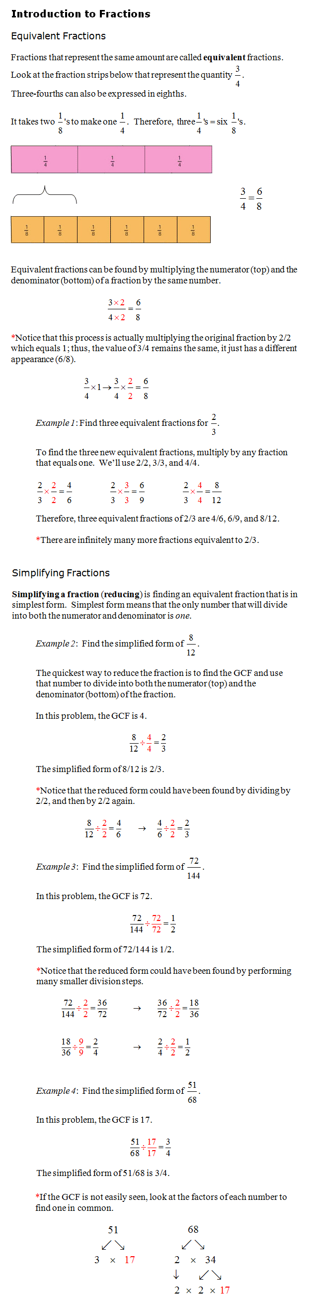 Introduction to Rational Numbers