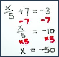 SOLVING EQUATIONS