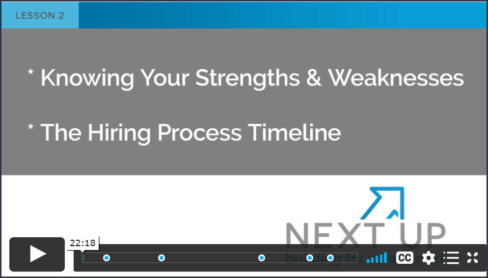 Clickabove to watch video lesson.